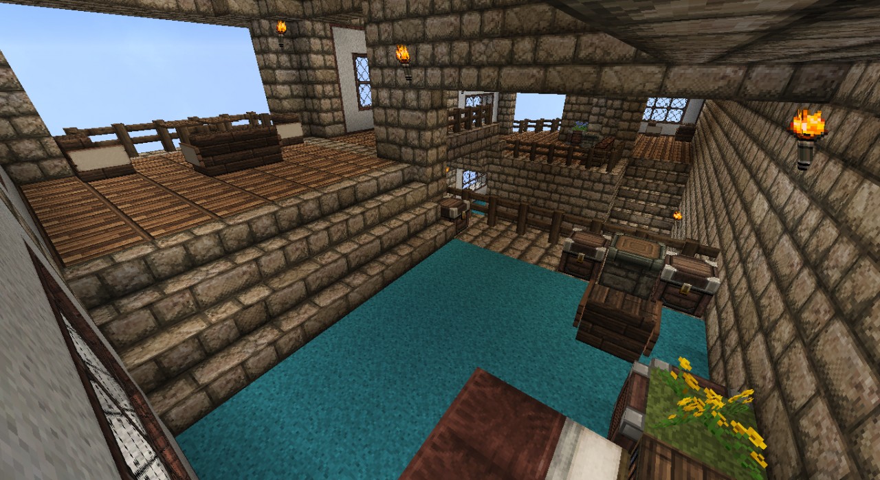 SkyReach Castle Minecraft Map