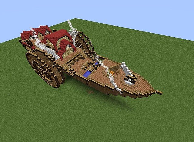 "Steamliner" Ship Minecraft Map