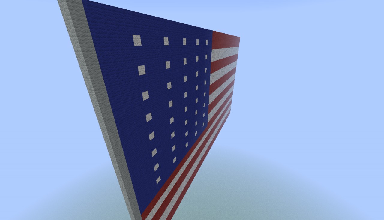 American Flag Minecraft Map
