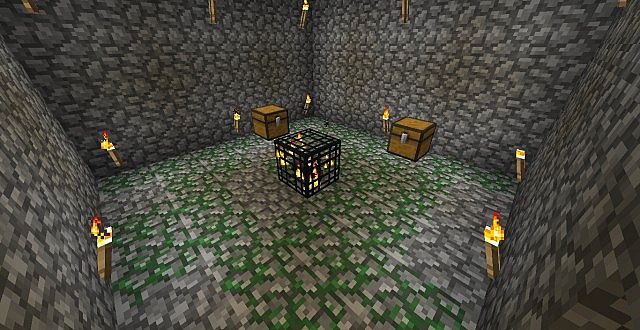 Spawn On Top Of A Dungeon Minecraft Map