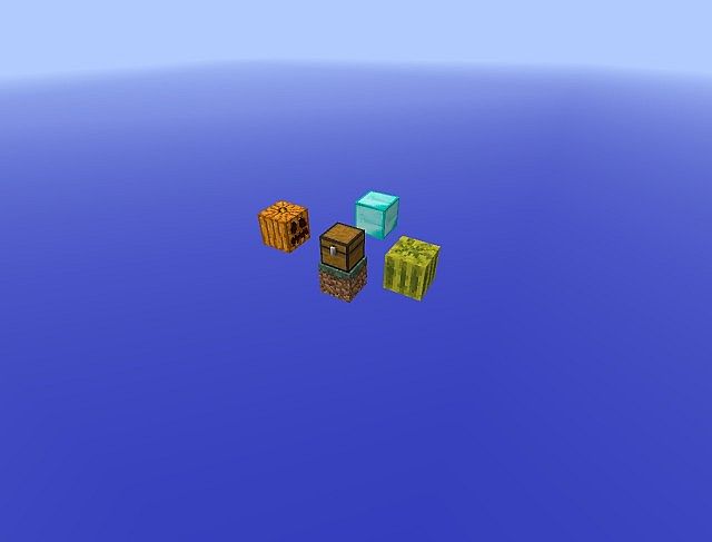 The 5 Block Survival Challenge Minecraft Map