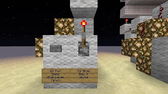 Item Selector Minecraft Map