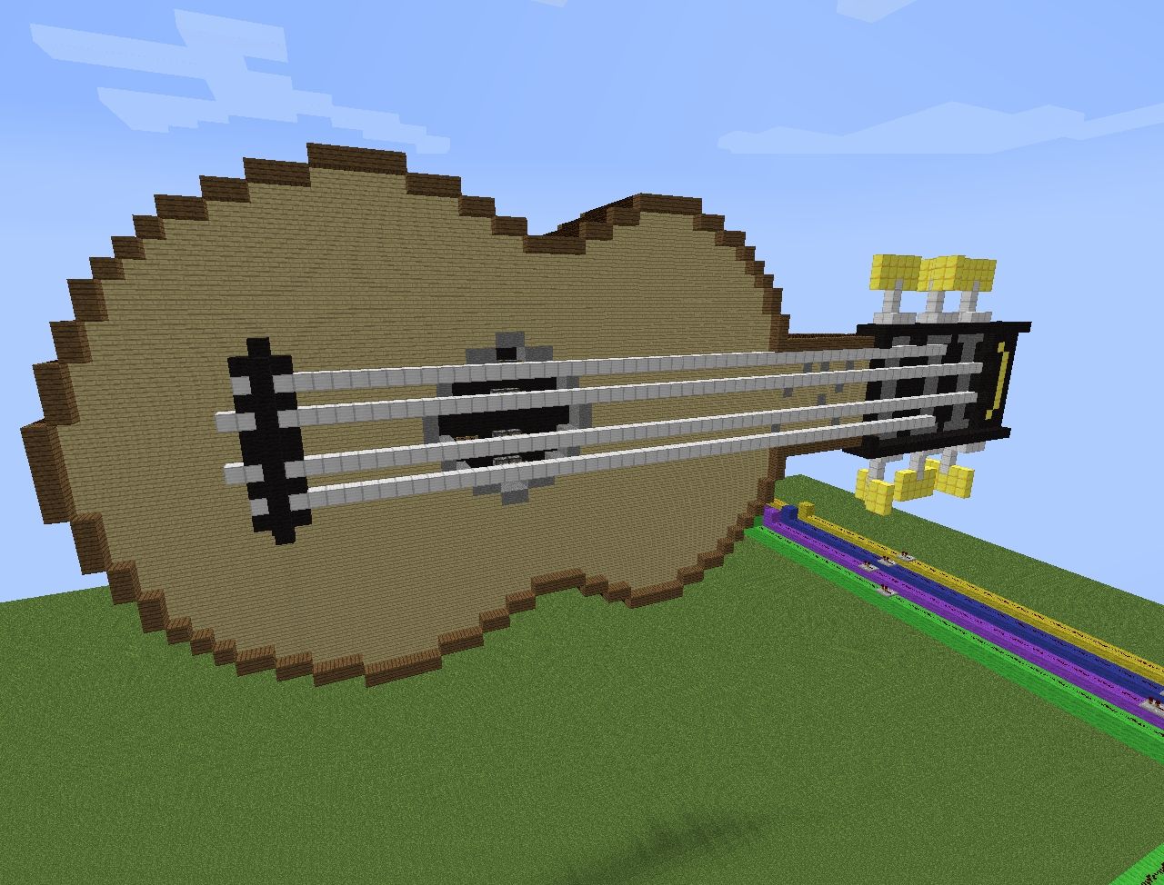 Redstone Music Map V2 Minecraft Map