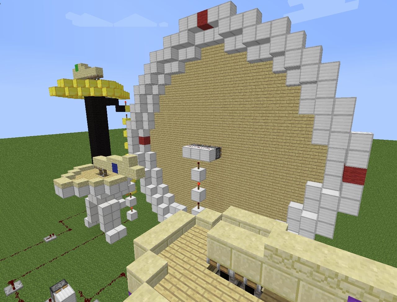 Redstone Music Map V2 Minecraft Map