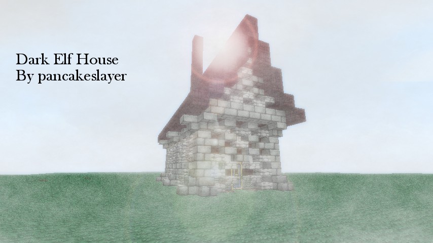 Dark Elf House Minecraft Map