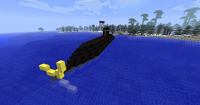 Amazing Submarine !! Minecraft Map