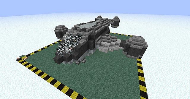 UNSC transporter (Halo) Minecraft Map