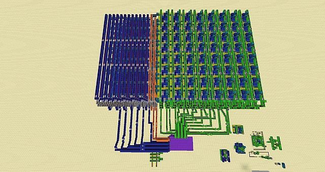 64 bytes of RAM Minecraft Map