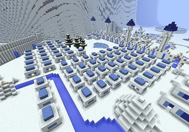 Northern Water Tribe Minecraft Map