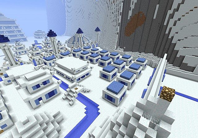 Northern Water Tribe Minecraft Map