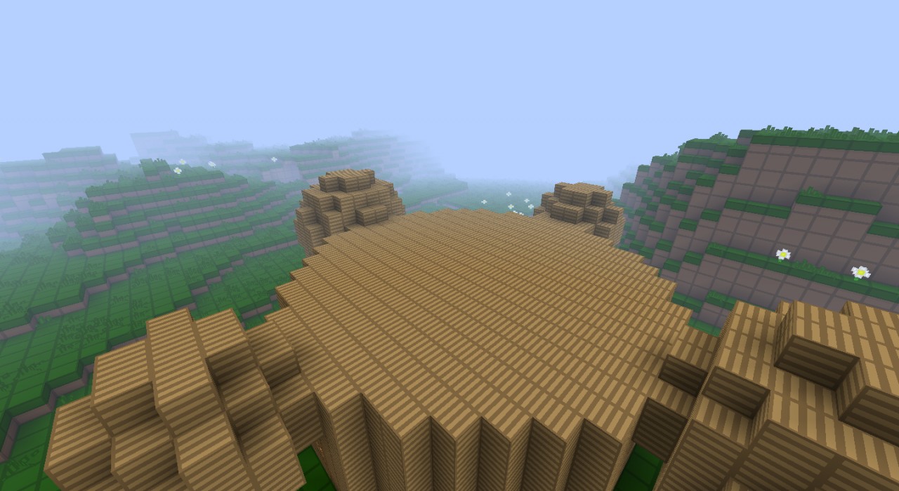 Crater House Minecraft Map