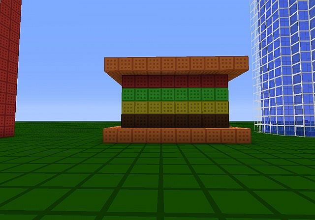 Hamburger and Meal Minecraft Map