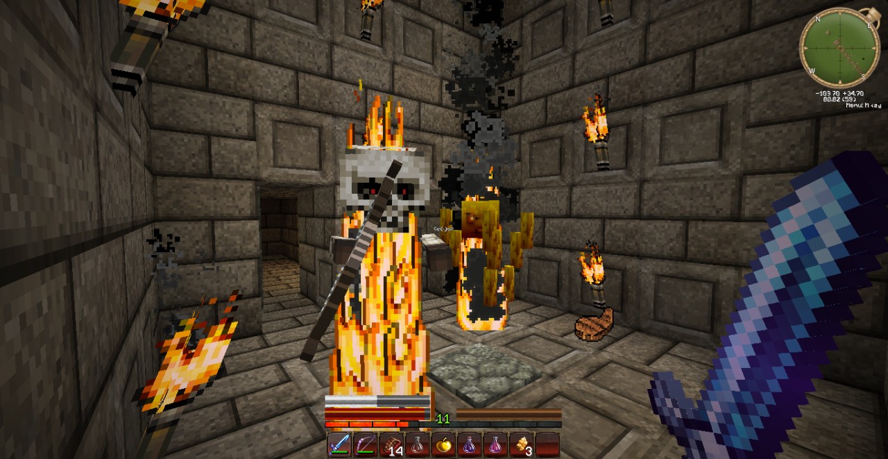 Mob Basement Minecraft Map