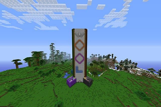 Wool castle Minecraft Map