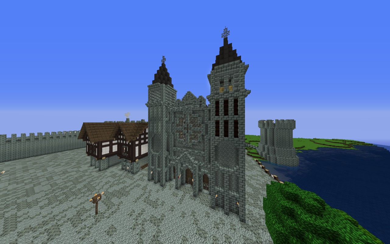 Medieval Cathedral Minecraft Map