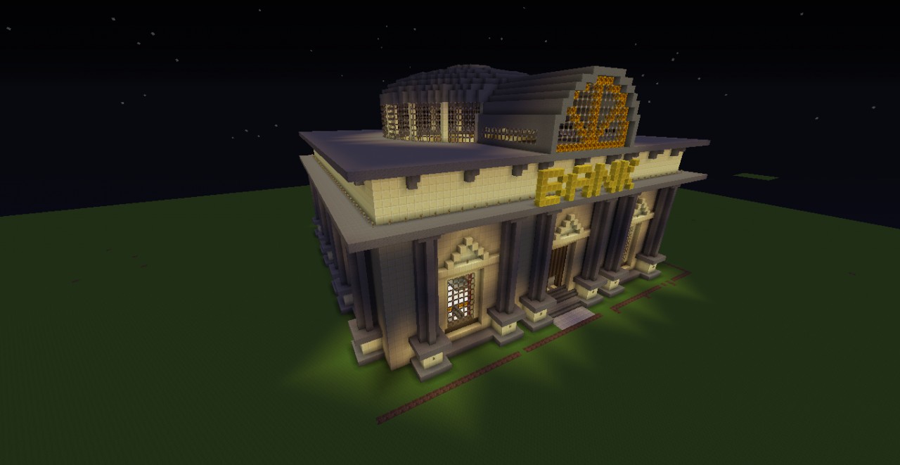 Minecraft bank Minecraft Project