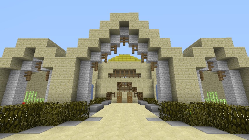 Desert House Minecraft Map