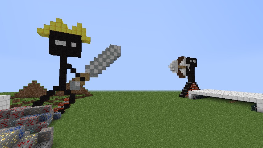 Stick Wars Map Minecraft Map