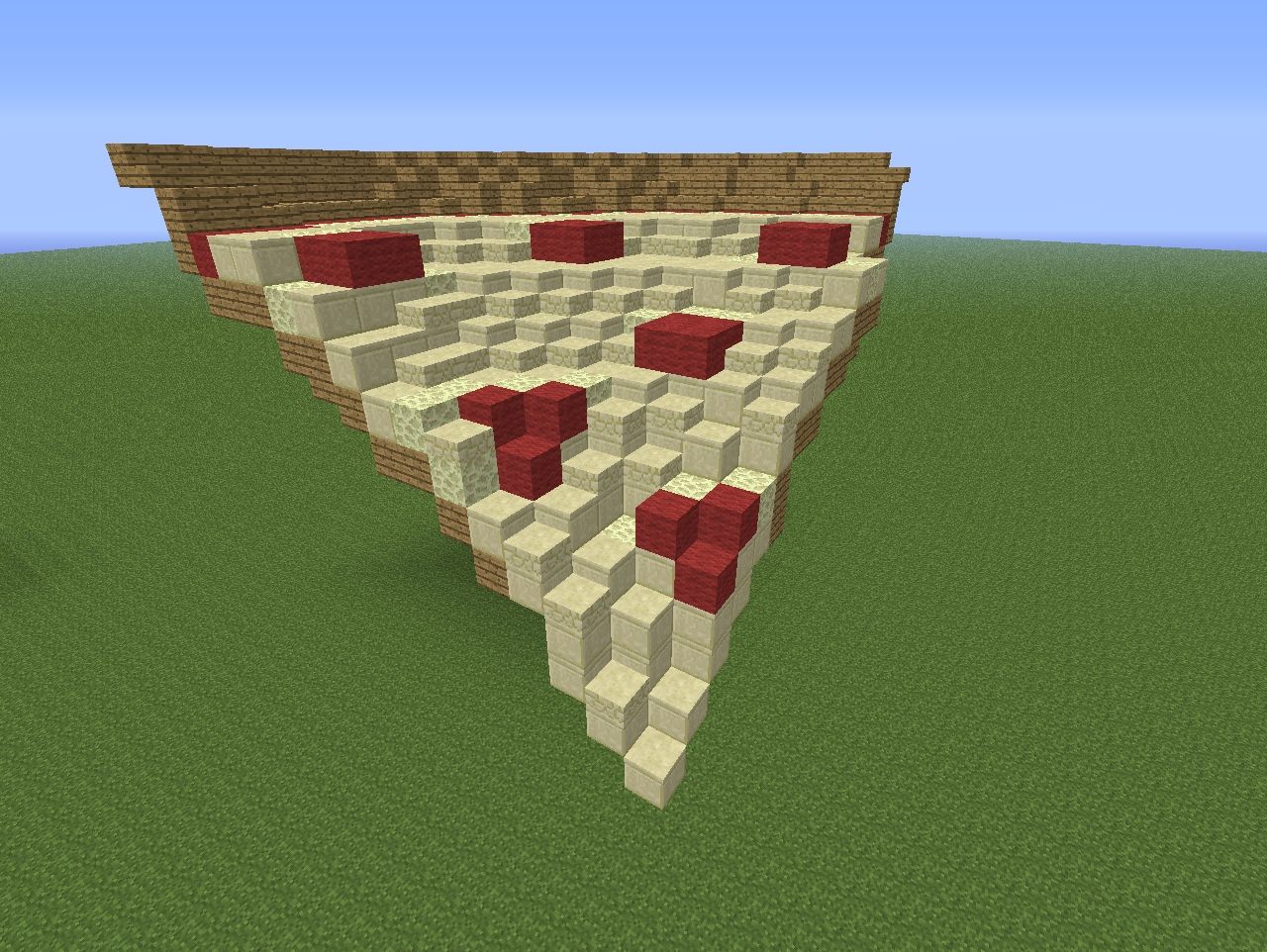 Pizza Sculpture! Minecraft Map