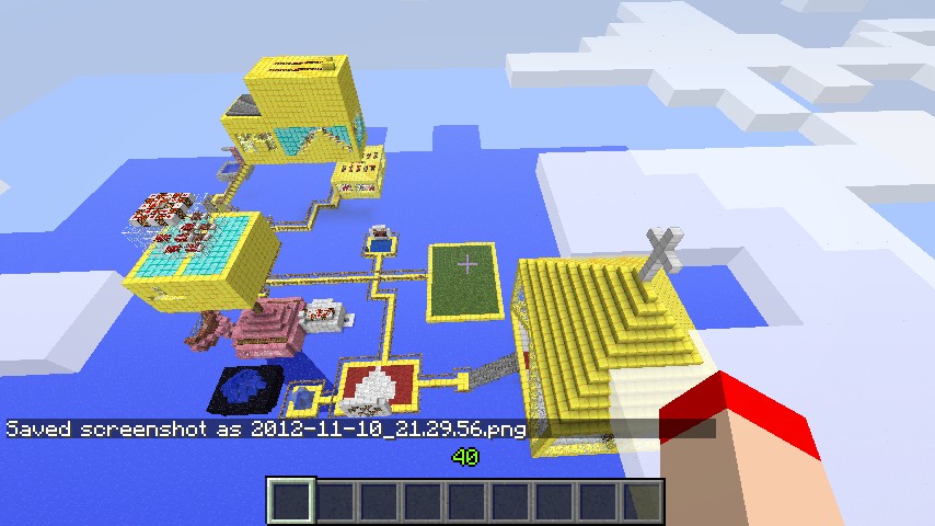 The island of the Greek Gods Minecraft Map