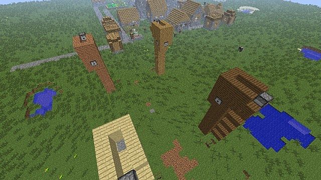 Villager Wars! Minecraft Map
