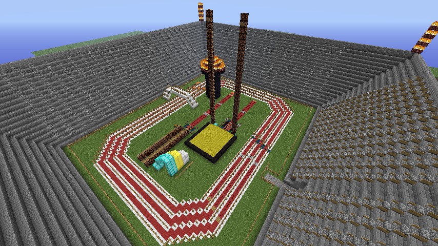 Frank127's tnt olympics arena Minecraft Map