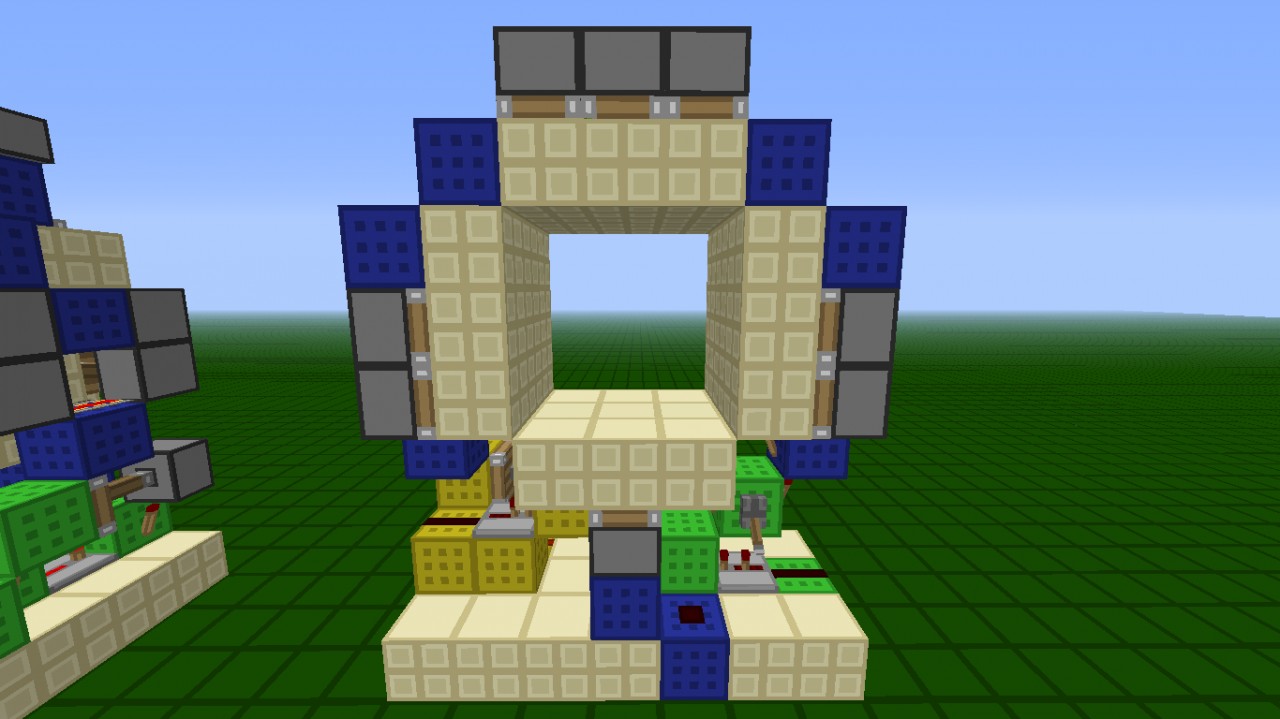 fast and compact Vault Door V2 Minecraft Map