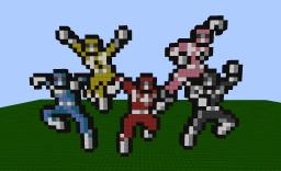 Power Rangers! (Mighty Morphin') Minecraft Map