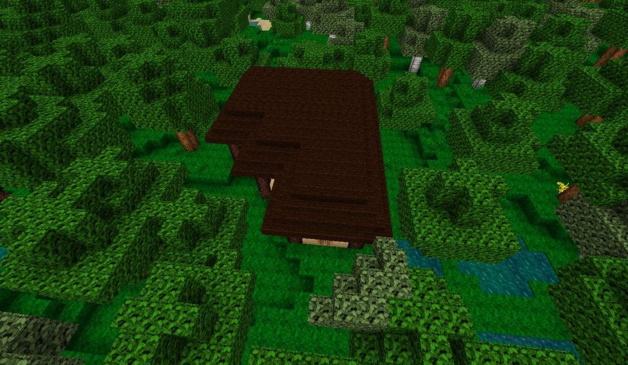 Small one-story house Minecraft Map