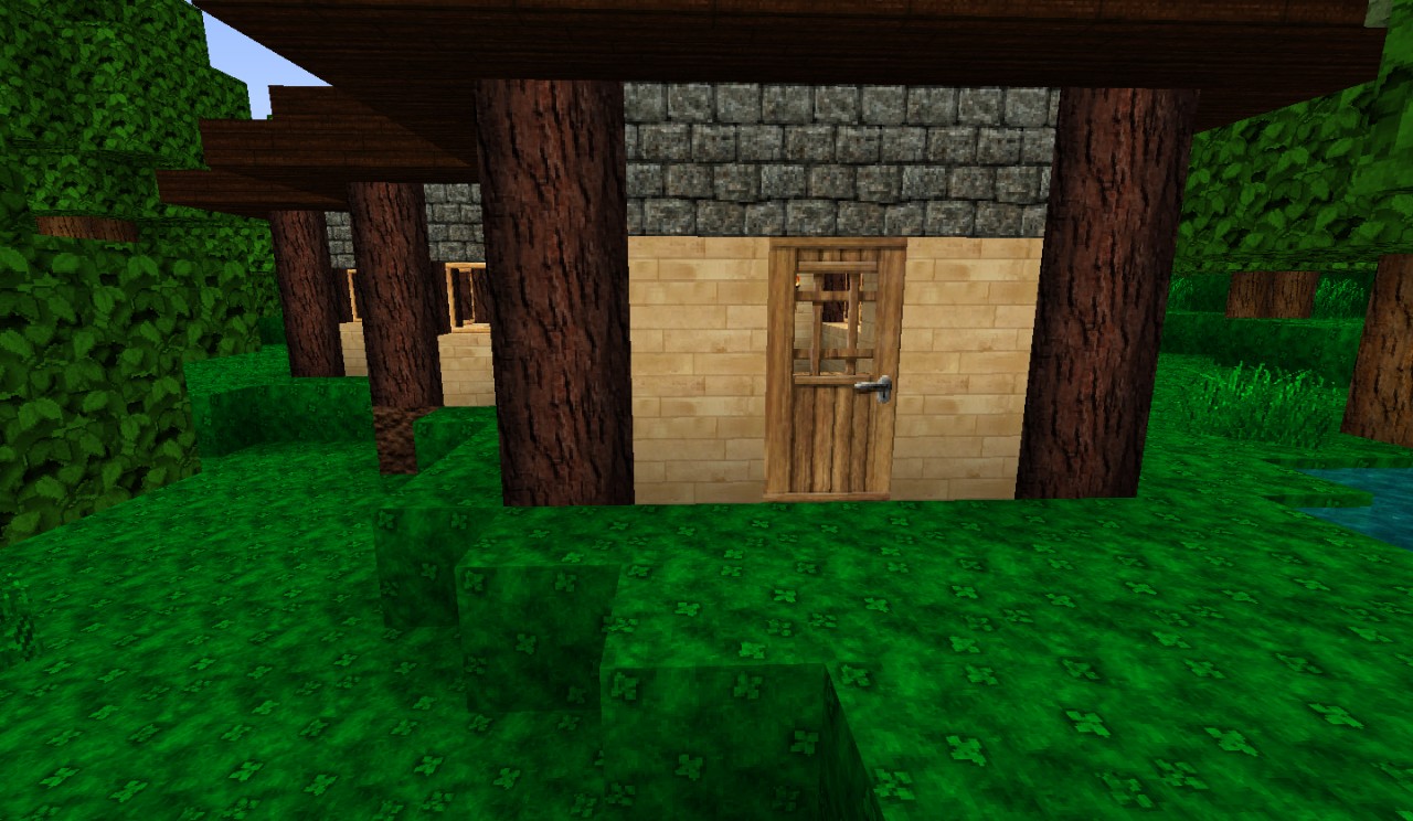 Small one-story house Minecraft Map