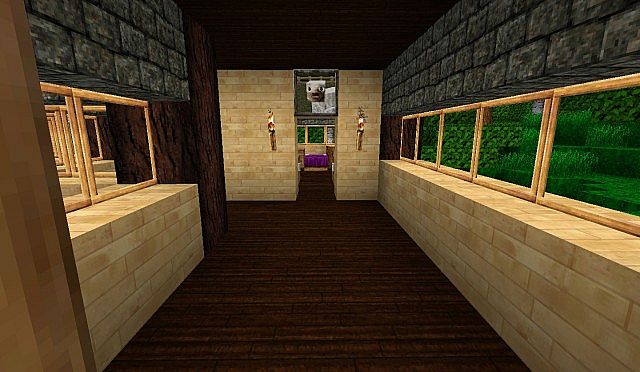 Small one-story house Minecraft Map