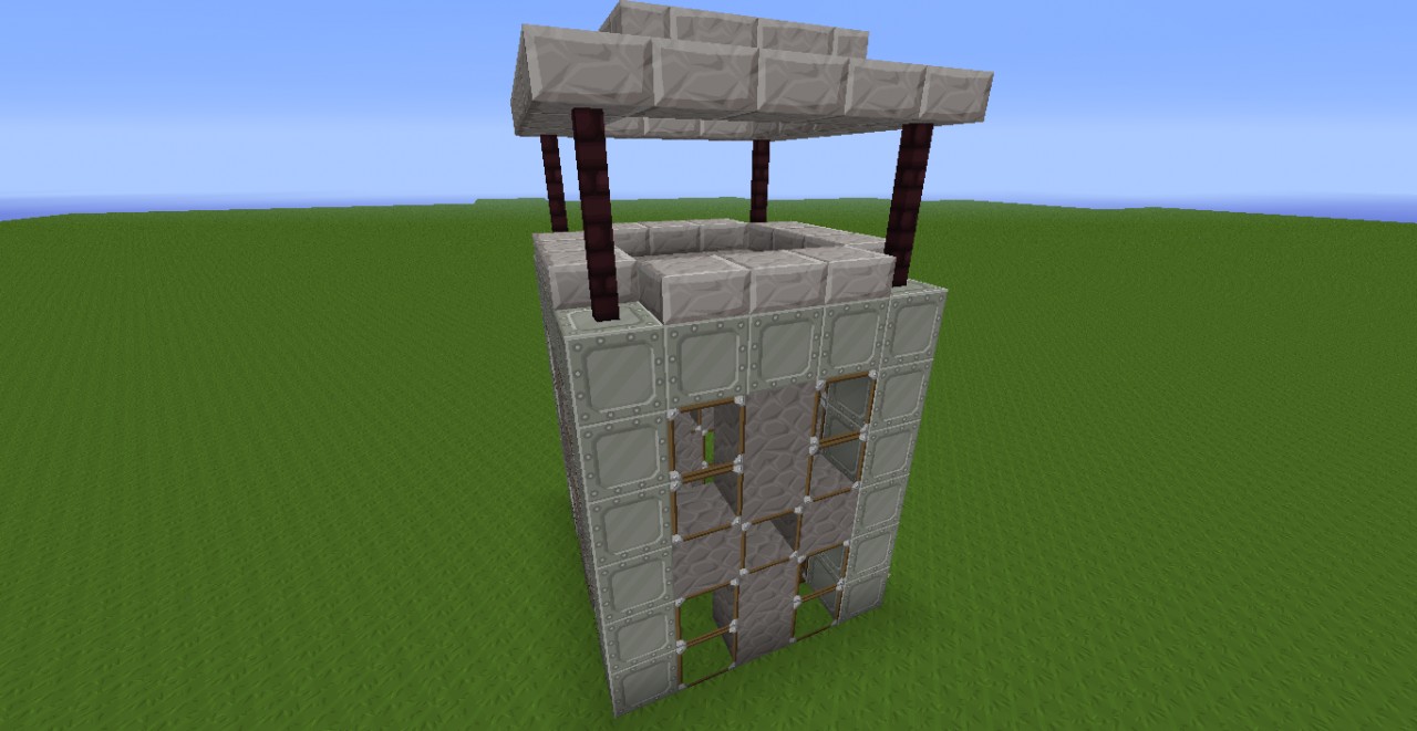 Sniper Tower Minecraft Project