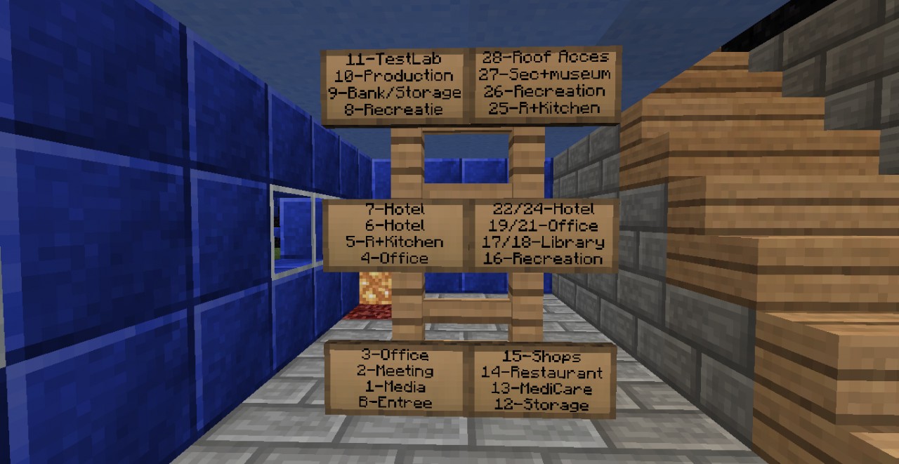 NN Main Complex Minecraft Map