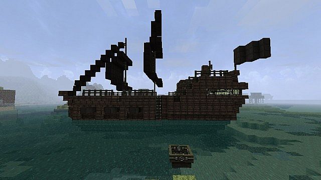 Pirate Ship Home Minecraft Map