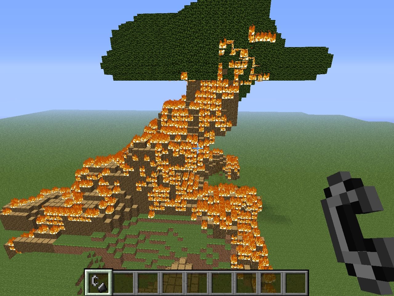 Two Giant Trees Minecraft Map