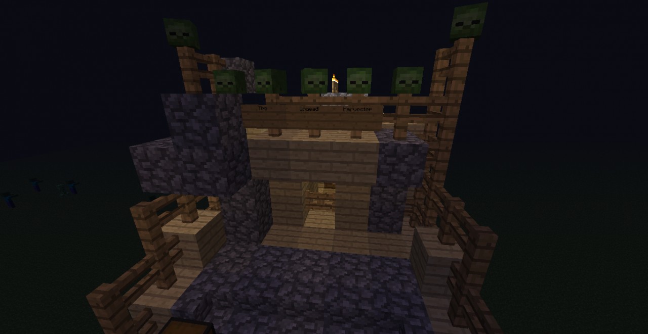 ZOMBIES-SURVIVAL-House OF THE UNDEAD Minecraft Map