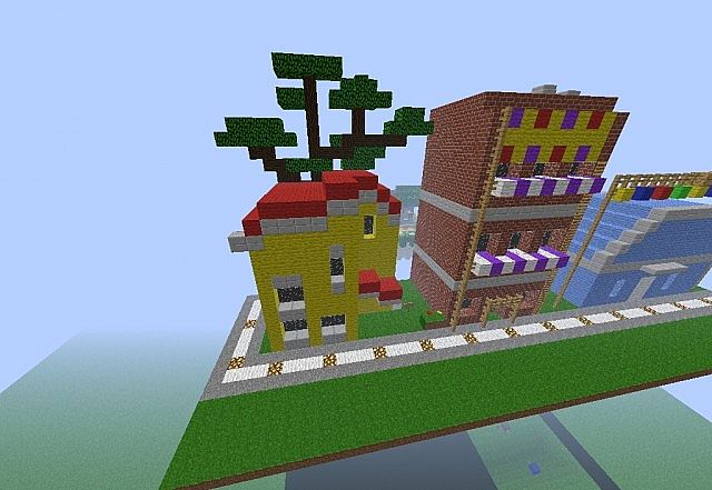 SSBB Onett Minecraft Replica Minecraft Map