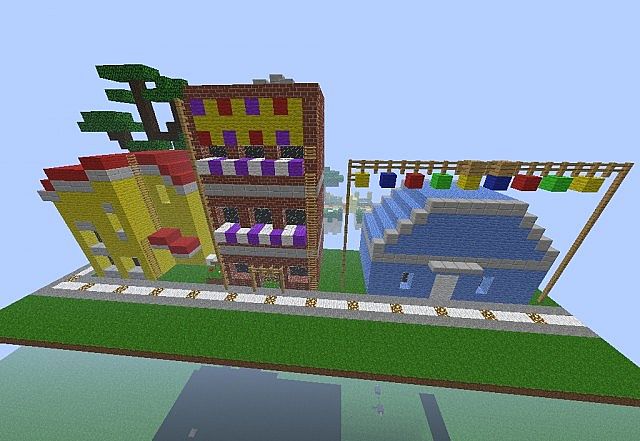 SSBB Onett Minecraft Replica Minecraft Map
