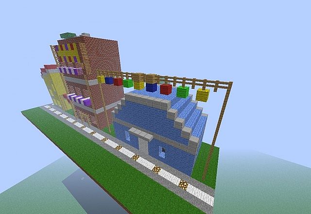 SSBB Onett Minecraft Replica Minecraft Map