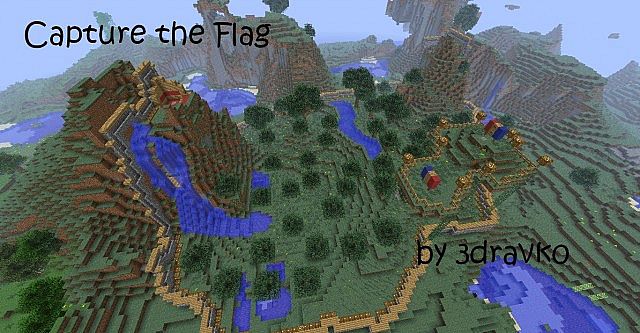 Capture the Flag (PvP Map) by 3dravk0 Minecraft Map