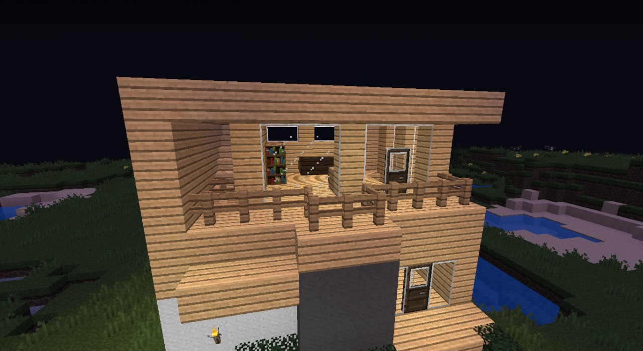 Modern House Minecraft Map