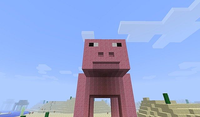 Giant PIg By Cilindrin Minecraft Map