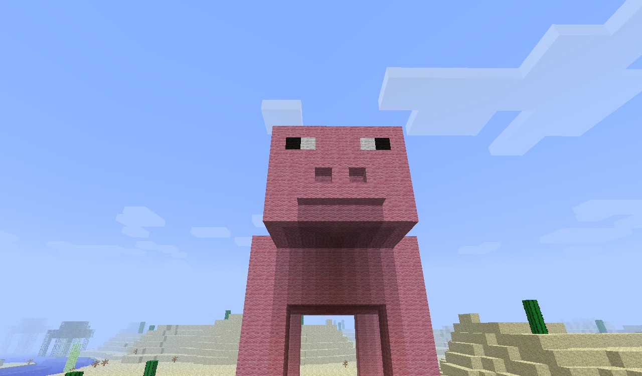 Giant PIg By Cilindrin Minecraft Map
