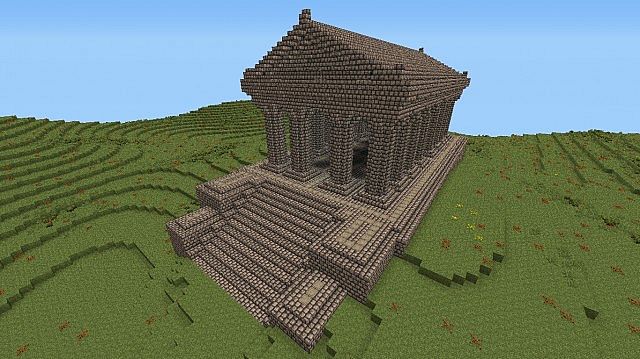 Roman Temple Minecraft Map