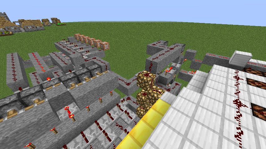 Minecraft teleport machine and more Minecraft Map