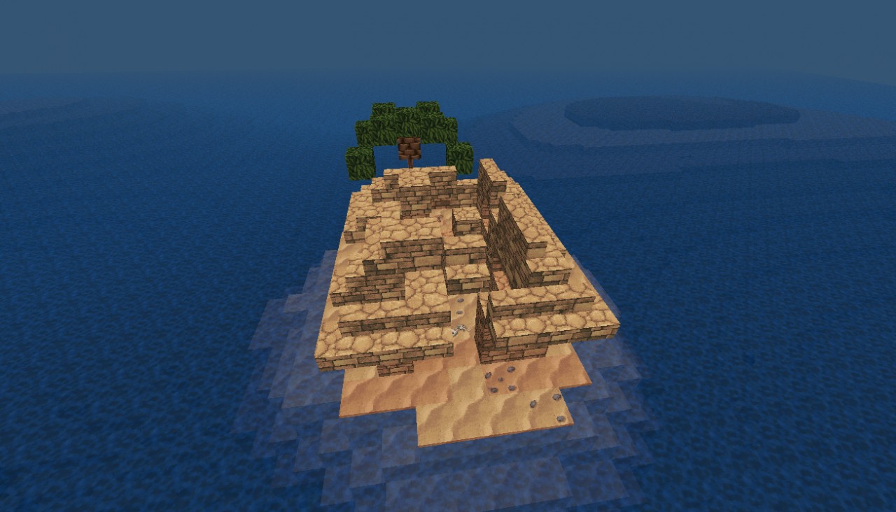 Isolated Minecraft Map