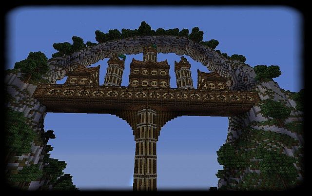 Minecraft Timelapse #3 - The Arch Village Minecraft Project