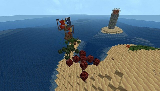 Isolated Minecraft Map