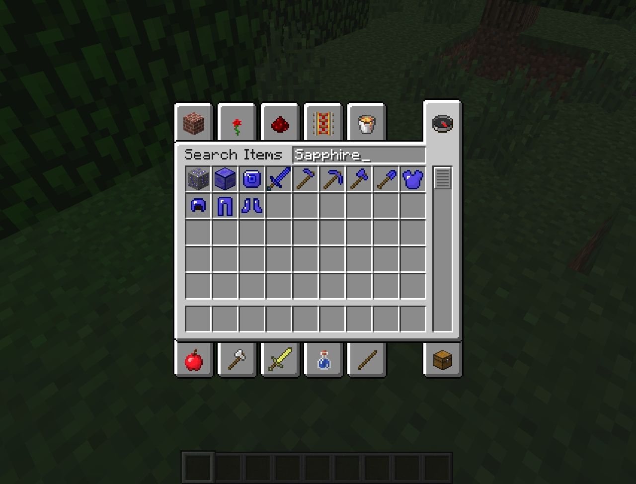 Sapphire Mod Minecraft Mod