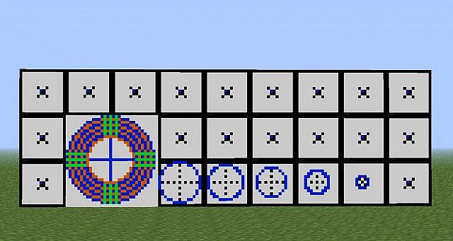 In Game Circle Guide!!!! Minecraft Texture Pack